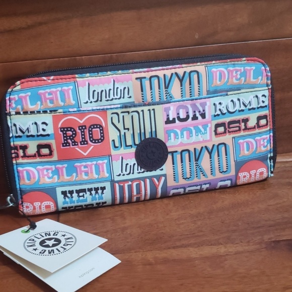 Kipling | Bags | Nwt Kipling Travel Document Holder Wallet | Poshmark